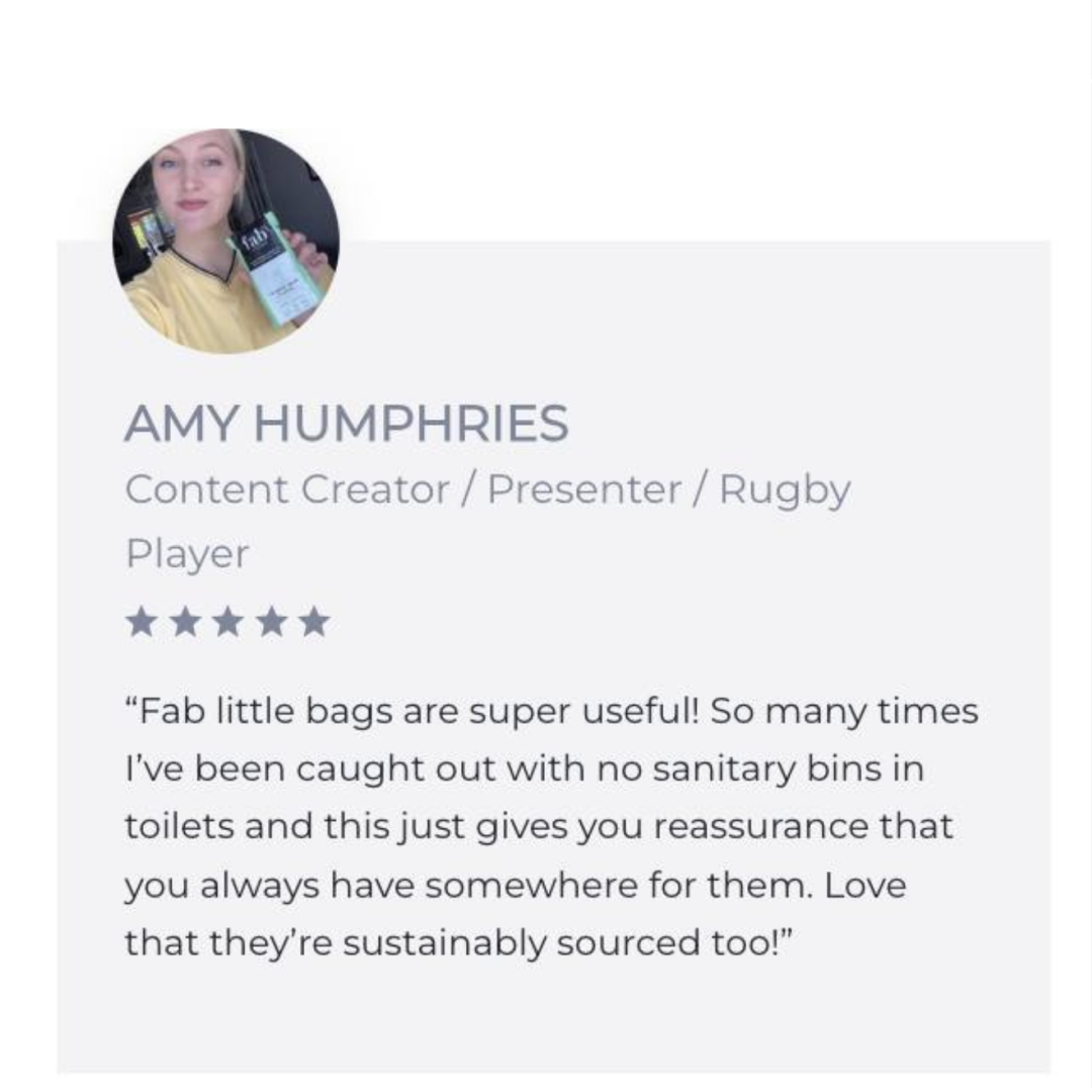 Fab Period Bag Essential | Sanitary Disposal | FabLittleBag